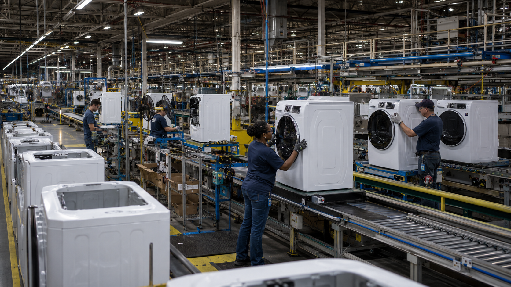 GE Appliances Plans $490 Million Laundry Plant Investment in Louisville